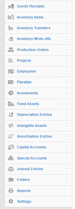 Menu System - BC Bookkeeping Tutorials|dwmbeancounter.com